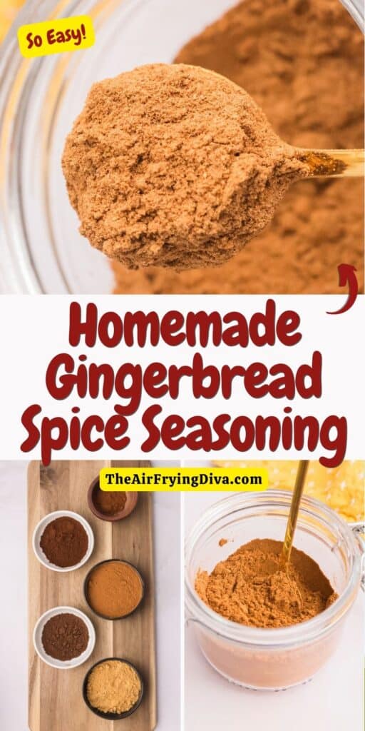 Homemade Gingerbread Spice Seasoning - theairfryingdiva.com