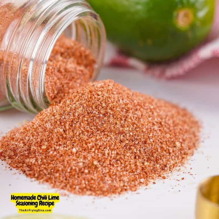 Homemade Chili Lime Seasoning Recipe - theairfryingdiva.com